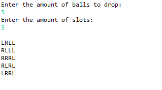 java - Galton Box; Printing a histogram - Stack Overflow