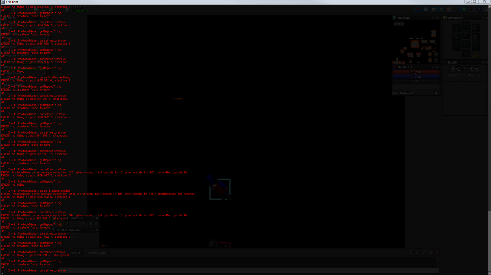 Problem with Tibia 9.83 Everything Black! · Issue #569 · edubart/otclient · GitHub