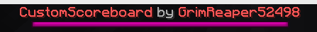 Pictures - Pages - CustomScoreboard - Bukkit Plugins - Projects - Bukkit