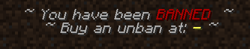 Change ban screen! | Bukkit Forums