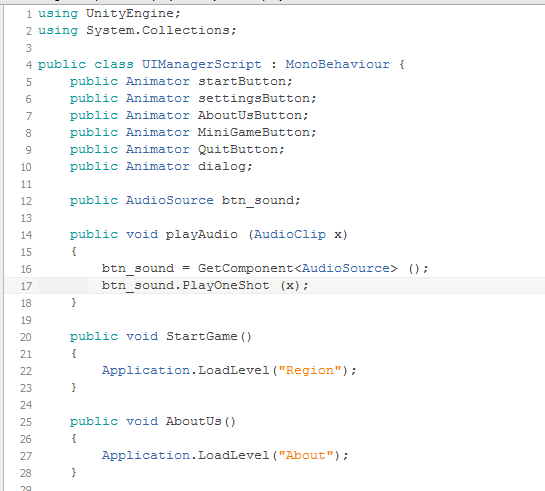 Play Sound When Button Is Clicked Help Please Unity Engine Unity Discussions 