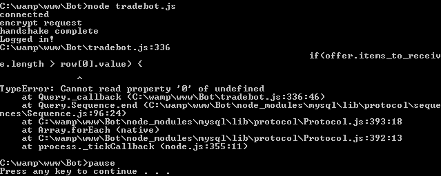 Javascript Nodejs Script Not Connecting To Mysql Database Stack Overflow
