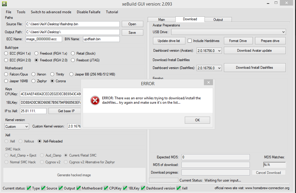 Homebrew - xeBuild_GUI_2.093 (16767) | Se7enSins Gaming Community