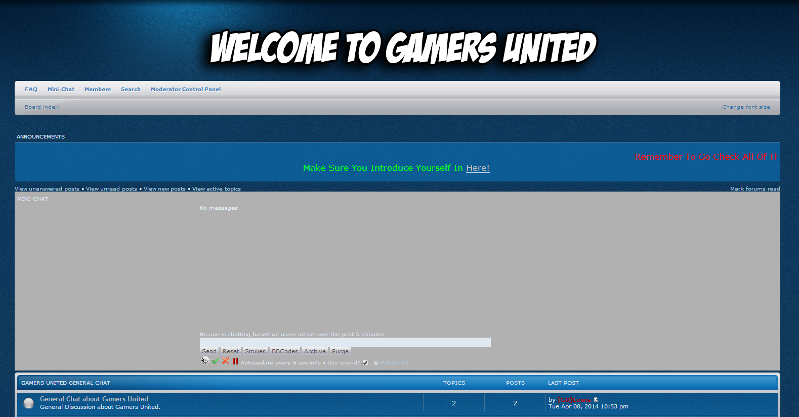 phpBB • Editing the mchat for Cerulean Style - phpBB mChat