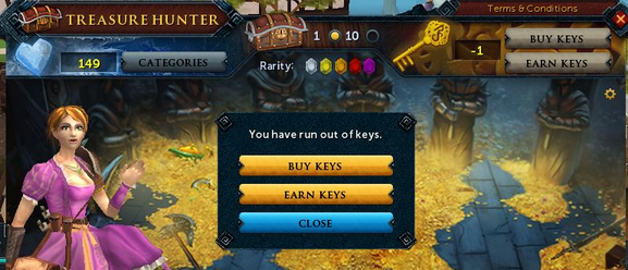 My friend got -1 Treasure hunter keys, What the heck? : r/runescape
