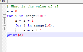 A question about nested for loops : r/learnpython
