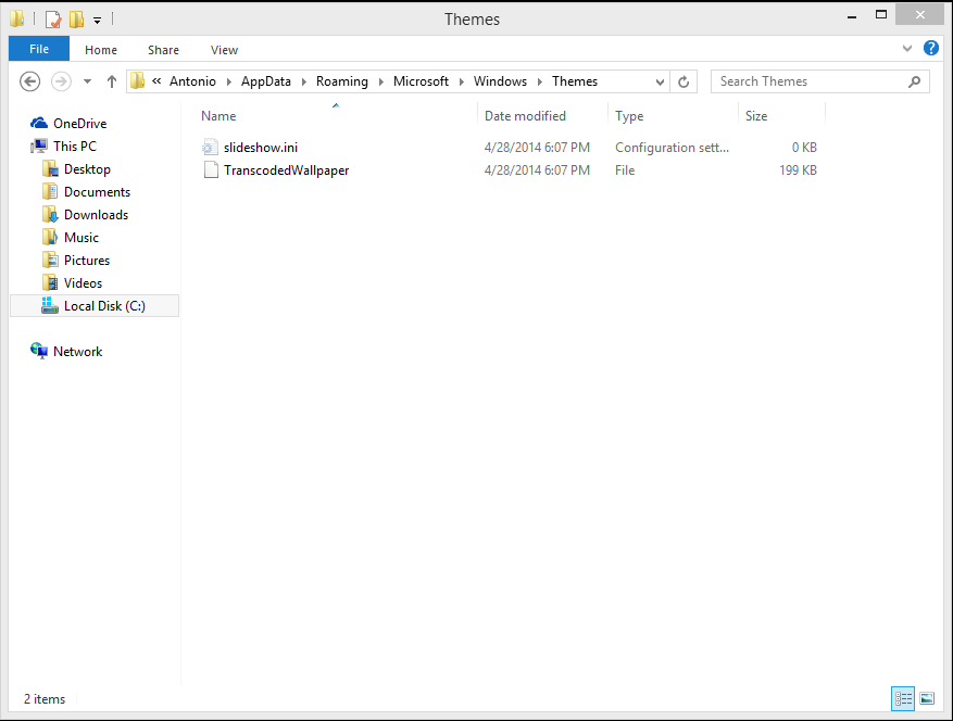 Themes And Background Picture Not Working Microsoft Community