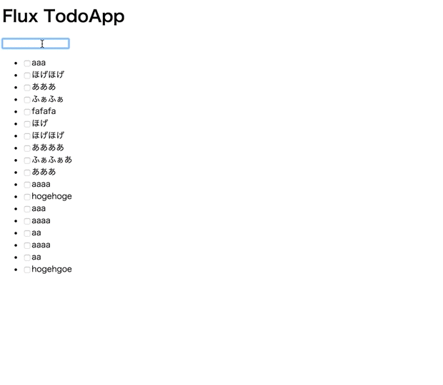 React+Fluxxor+MilkcocoaでfluxなTODOアプリ #geekhouseday #JavaScript - Qiita