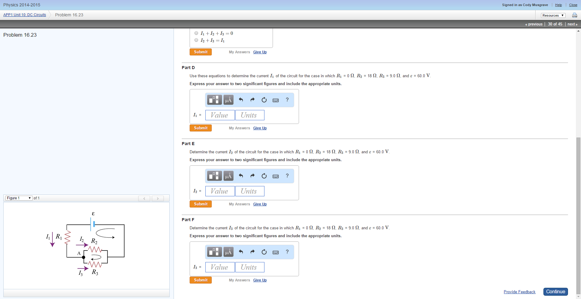 Solved Select The Loop Rule Equation Counterclockwise For 