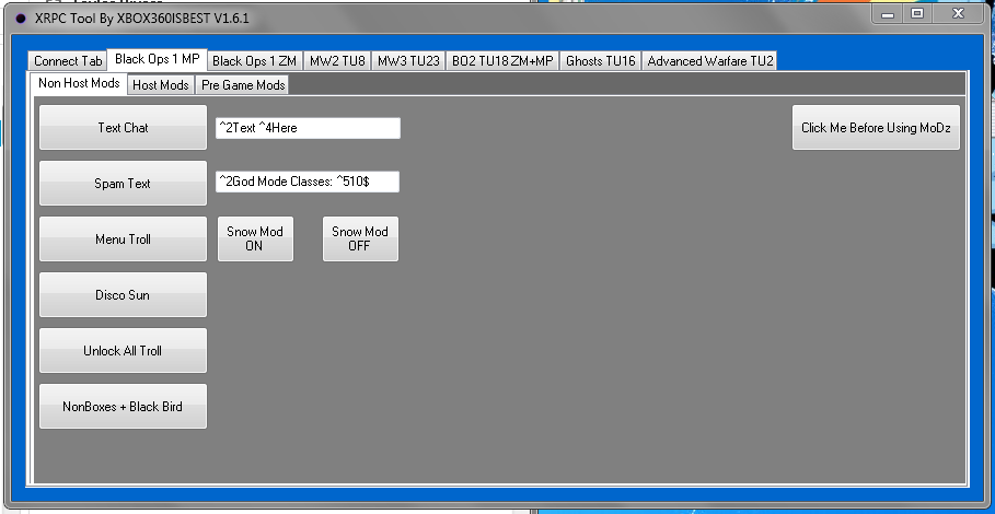 Tools - [RELEASE] XBOX360lSBEST's XRPC Tool 1.6.1 | BO1 TU11 | Zombies + Muiltiplayer ...