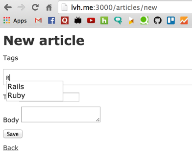 acts-as-taggable-on と jQUery Tag-it でタグ付け機能作成 #Rails - Qiita