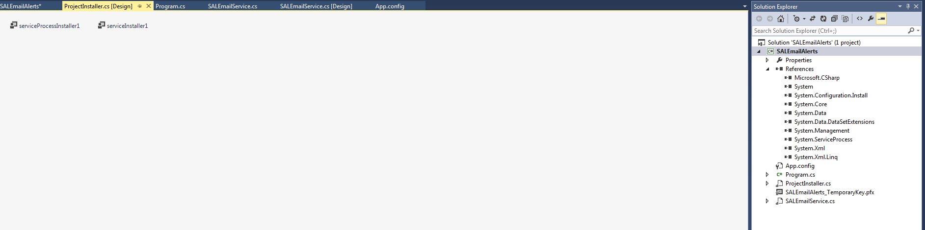 c# - Install Windows service failing with InstallUtil command - Stack Overflow
