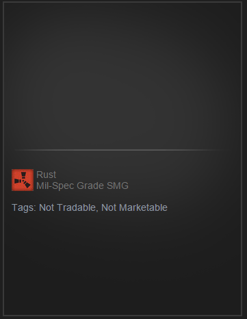 Opened my steam inventory and saw this. on steam it says "mil spec grade" csgo-rust colab ...