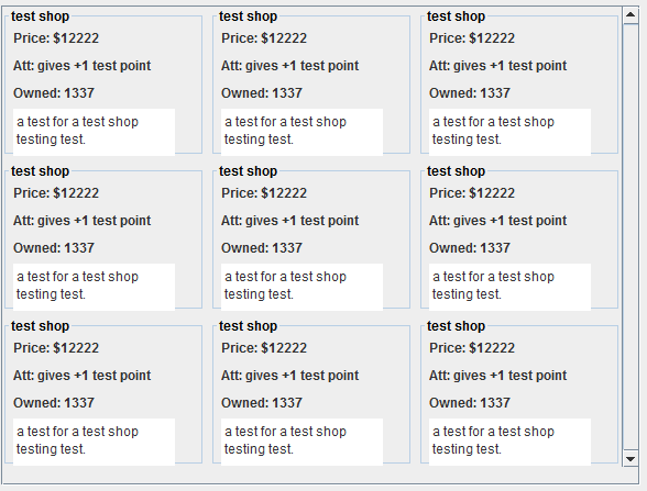 Java Jpanel Placing Other Panel Instances Stack Overflow