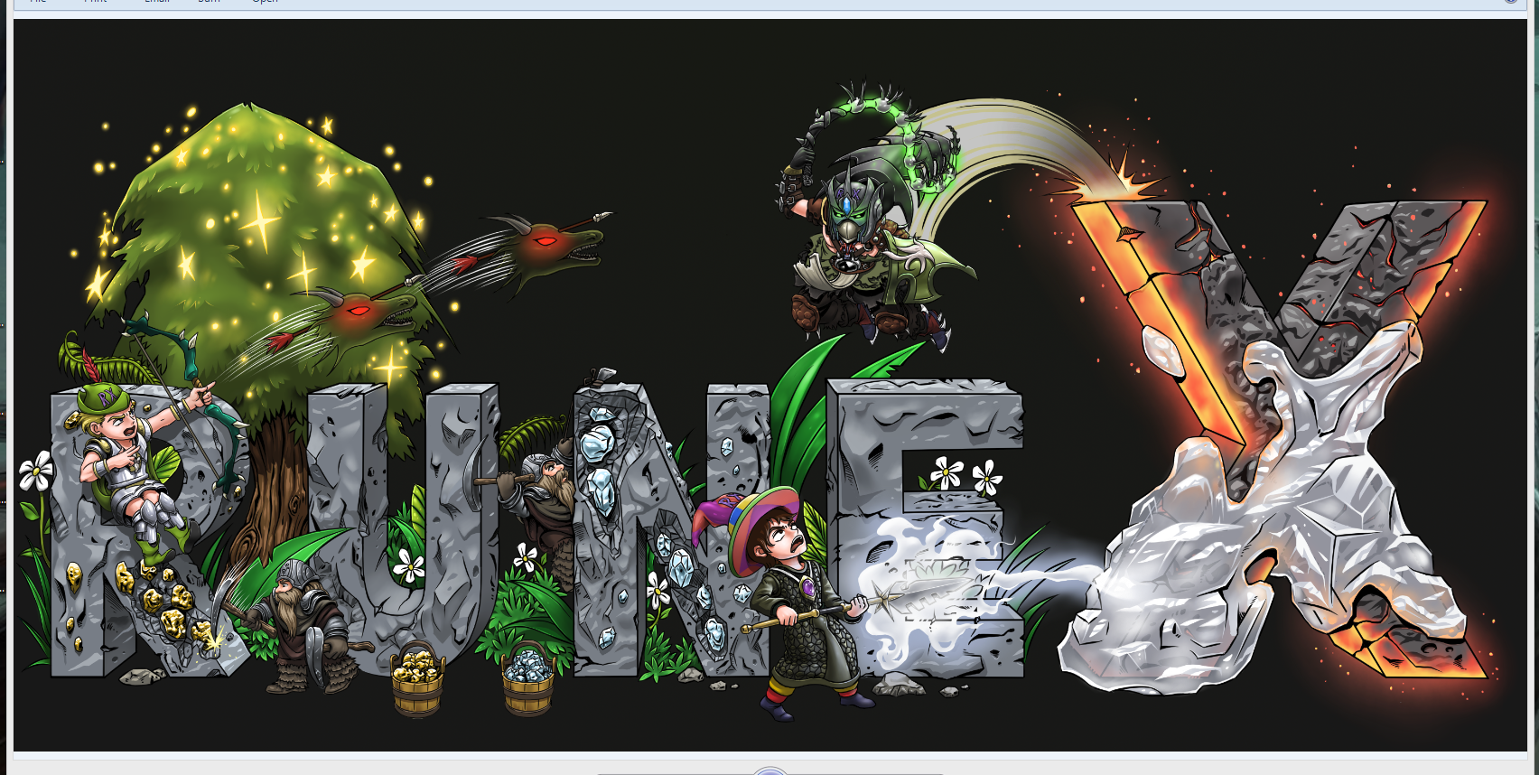 Rx logo - complete | Rune-Server