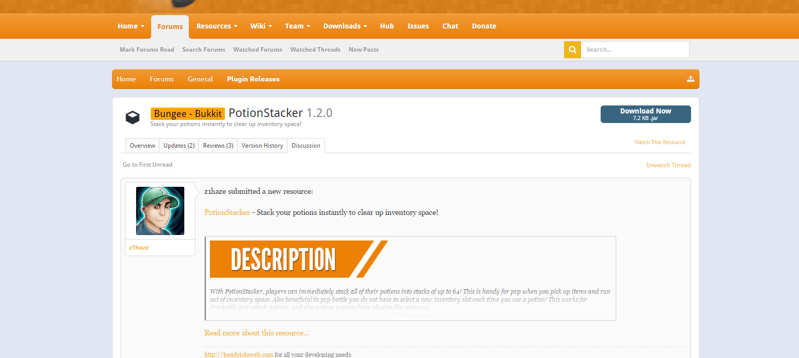 Spigot - PotionStacker | SpigotMC - High Performance Minecraft