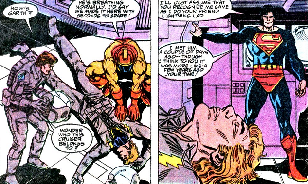 Superman '86-'99 - Adventures of Superman #477 (April 1991) “Time...