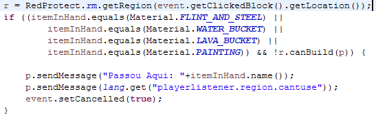 Bukkit Bug - Cancel event dont remove Water/Lava | SpigotMC - High Performance Minecraft