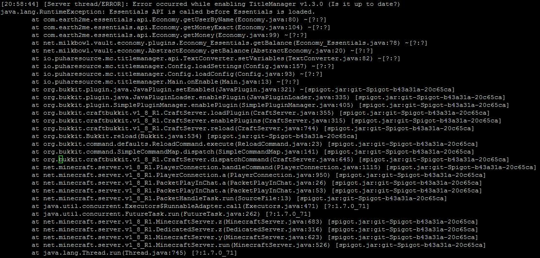 Spigot - TitleManager | Page 15 | SpigotMC - High Performance Minecraft