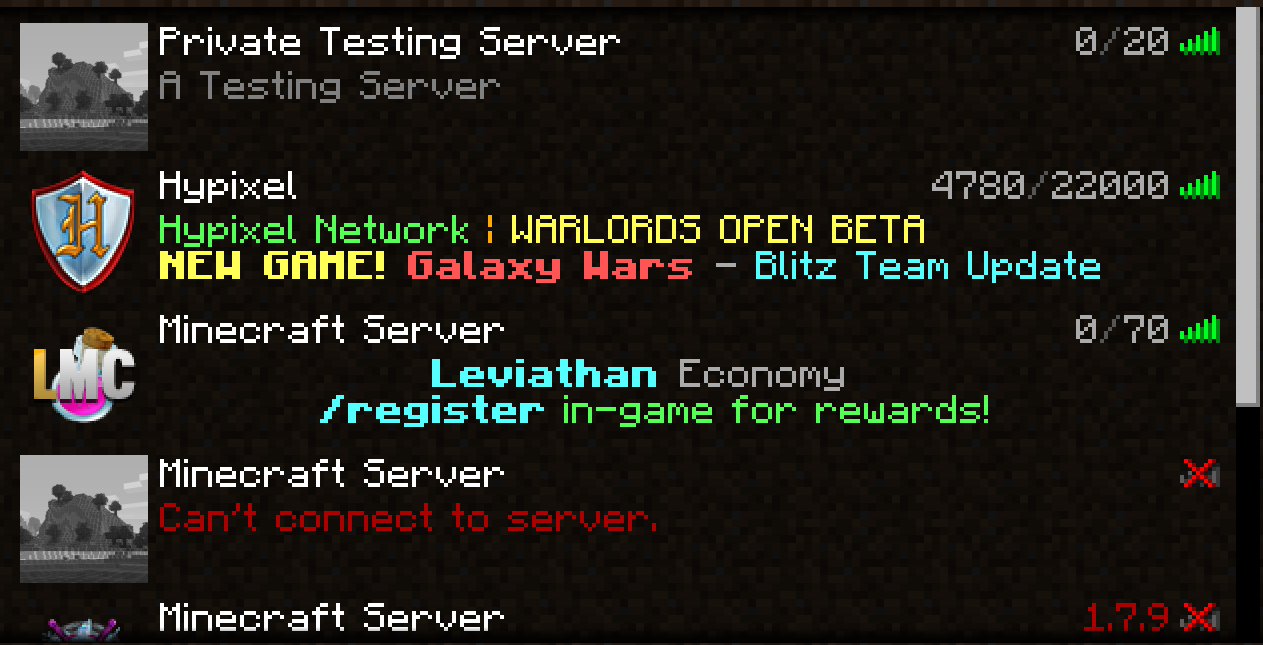 Post your server list! | SpigotMC - High Performance Minecraft Post your server list! | SpigotMC - High Performance Minecraft