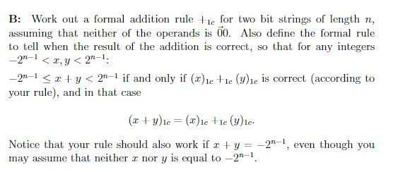 Solved 2 The One s Complement Representation Of An Integ solved-2-the-one-s-complement-representation-of-an-integ