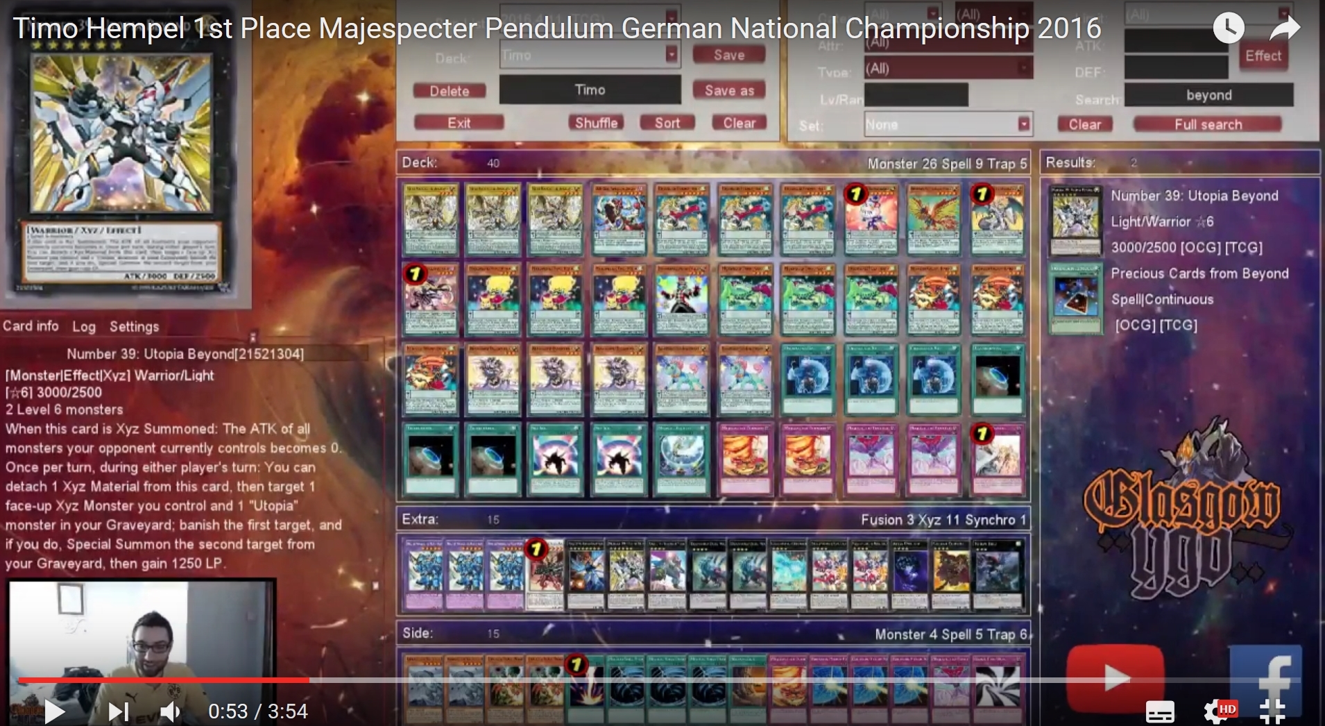 Timo Hempel 1st Place Majespecter Pendulum German National Championship ...