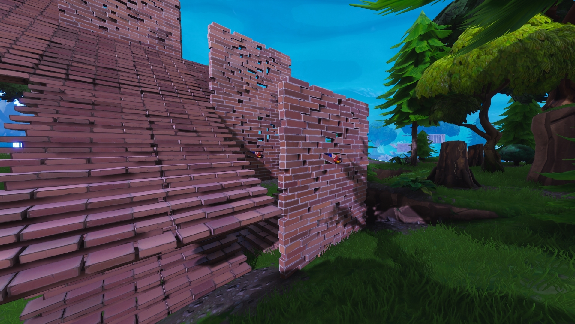 Garden gnome in brick wall? : r/FORTnITE
