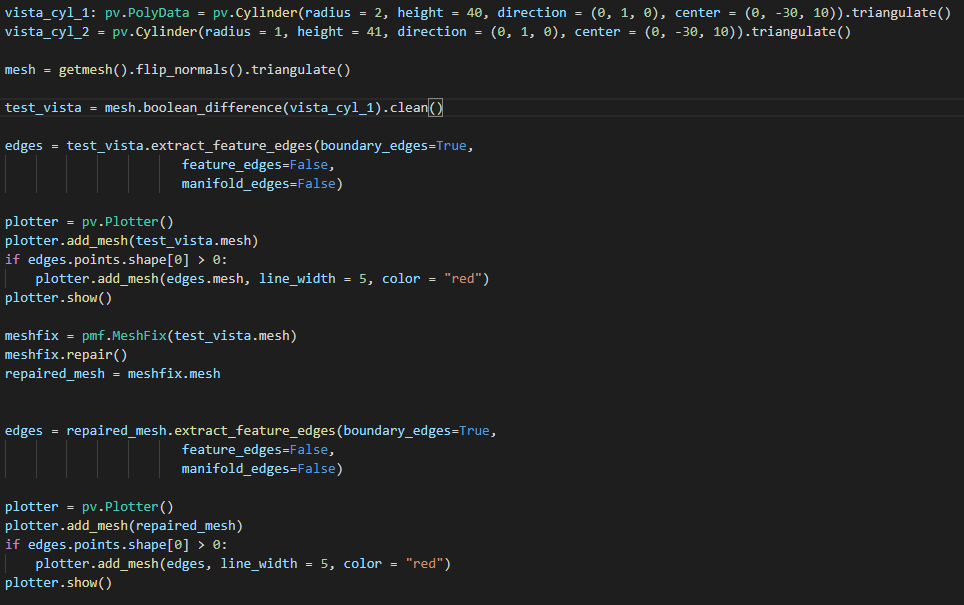 Boolean operations without open edges · pyvista pyvista · Discussion ...