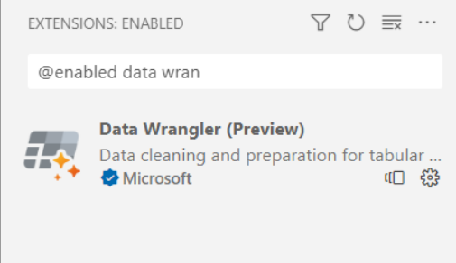 Data Wrangler for VSCode を試してみる #pandas - Qiita