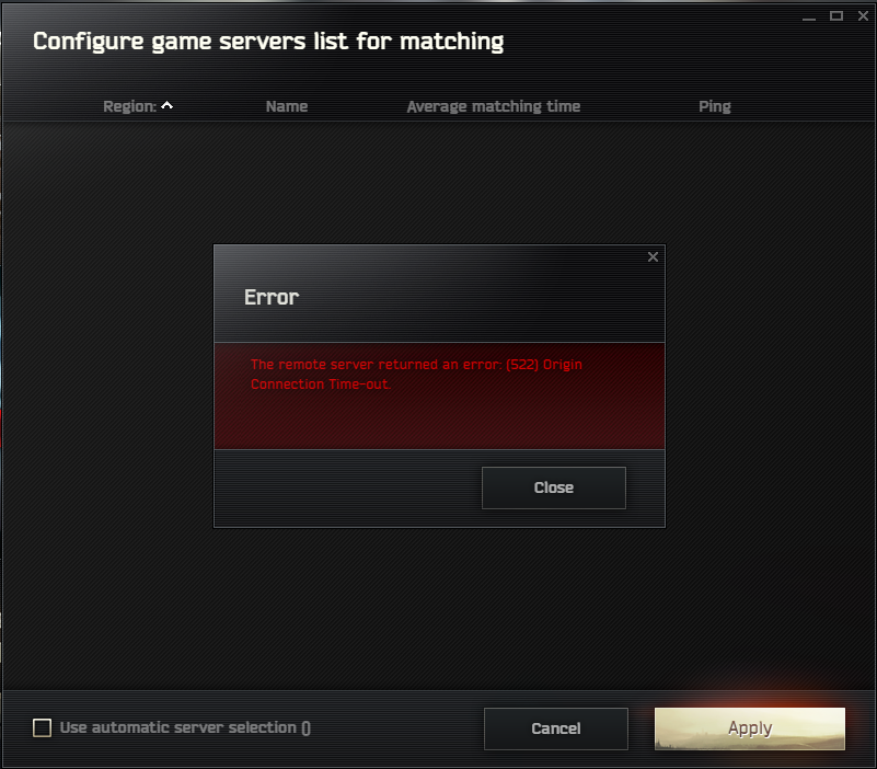 Server connection lost. : r/EscapefromTarkov