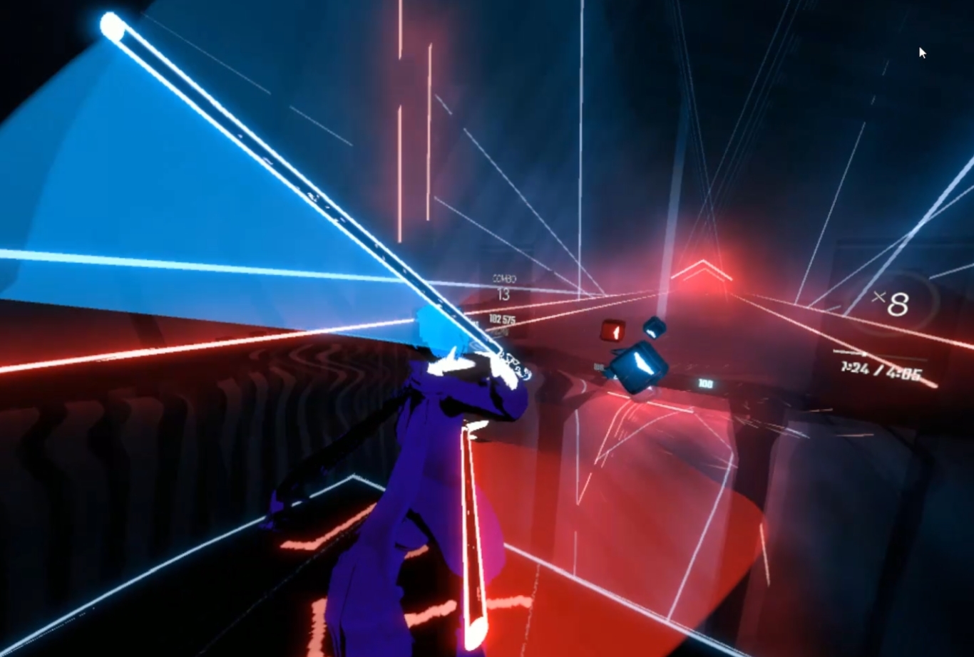 Playing BEAT SABER on EXPERT using the OCULUS QUEST! (10 min) : r/oculus