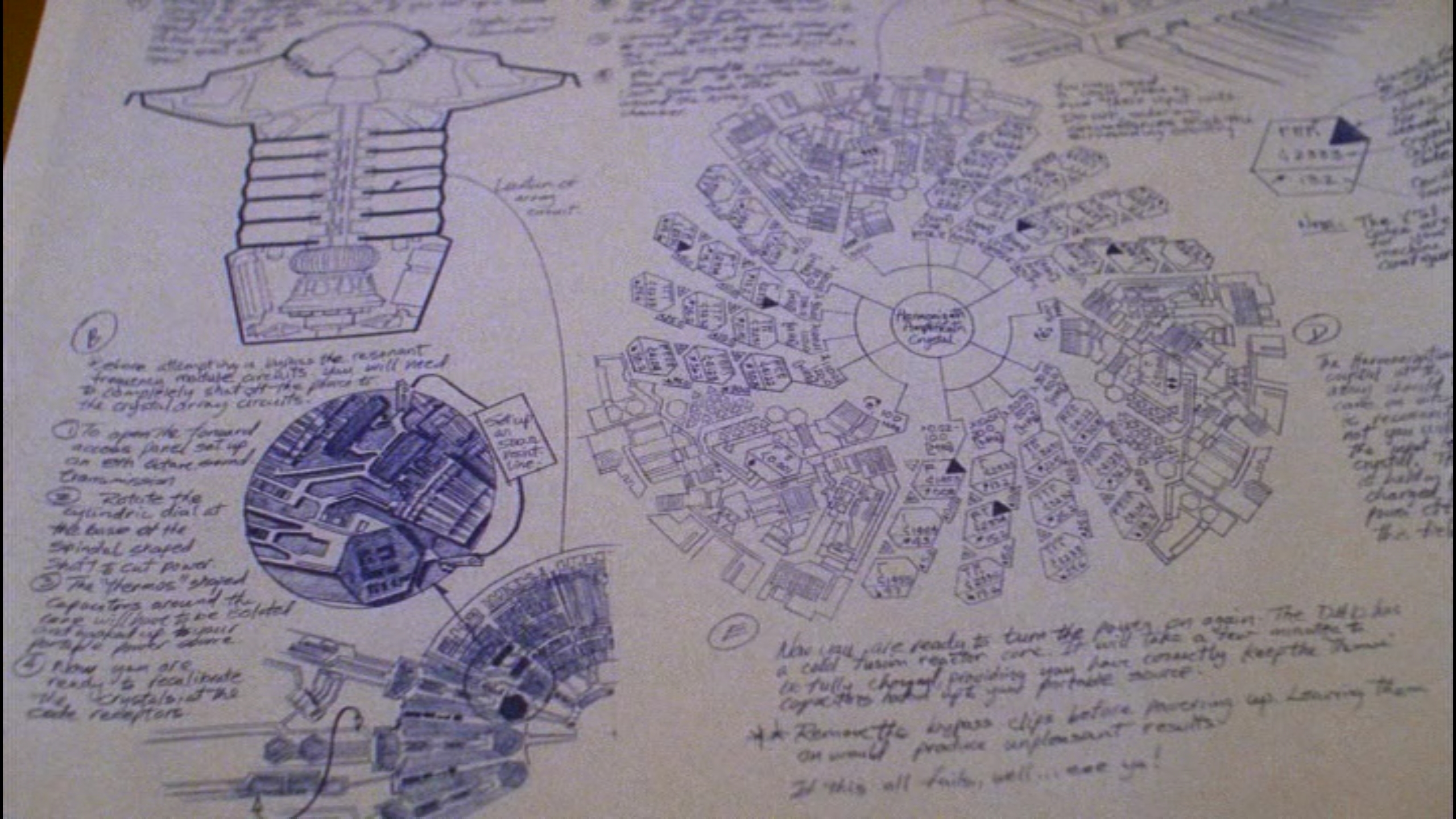 [SG1, S02E16] Jack's DHD Diagram : r/Stargate