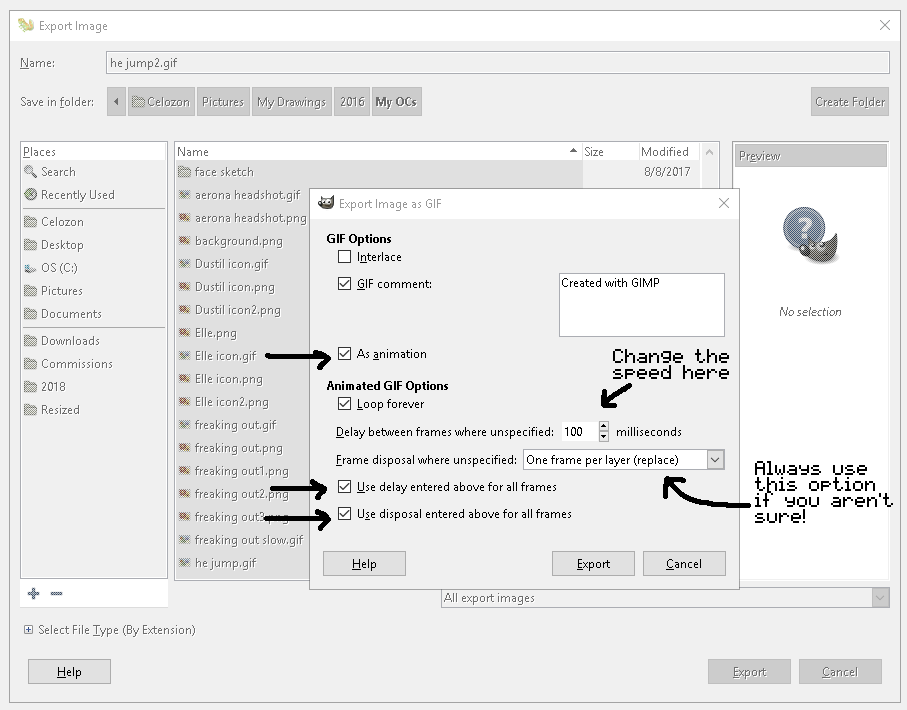 View topic - How to Make Simple Animations on GIMP - Updated - Chicken ...