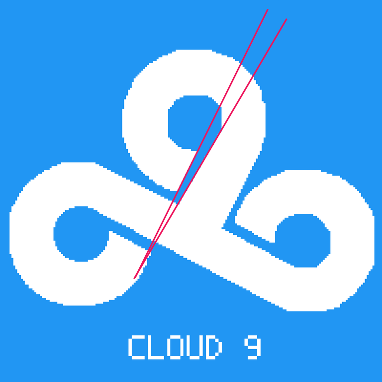 Since a few people asked for the C9 Logo in Pixel art. Here's for the ...