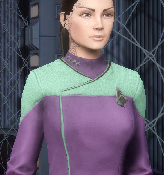 Rank pips on the new 2401 uniform are HUGE : r/sto
