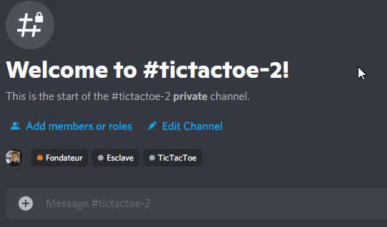 Switch from text command to slash command · Issue #56 · utarwyn/discord-tictactoe · GitHub