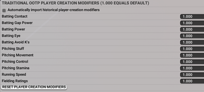Historical settings question - OOTP Developments Forums