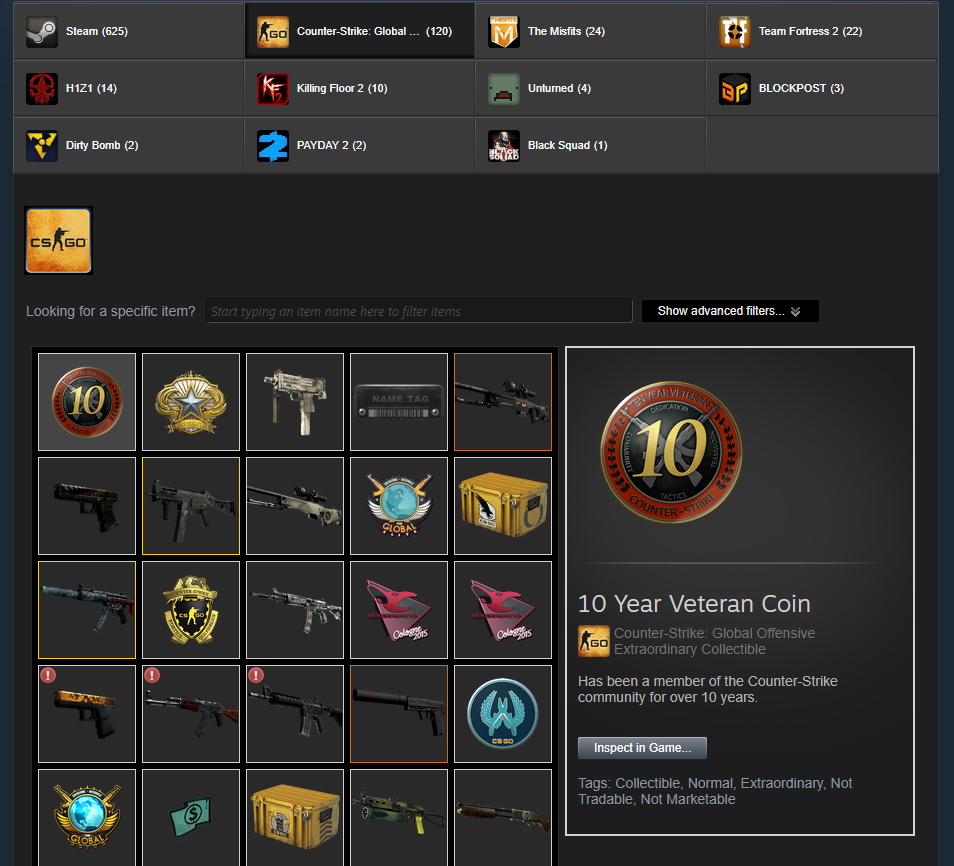 [Prime] 644Hours / LEM Rank / LvL 55 Steam / Loyalty Badge and 10 year ...