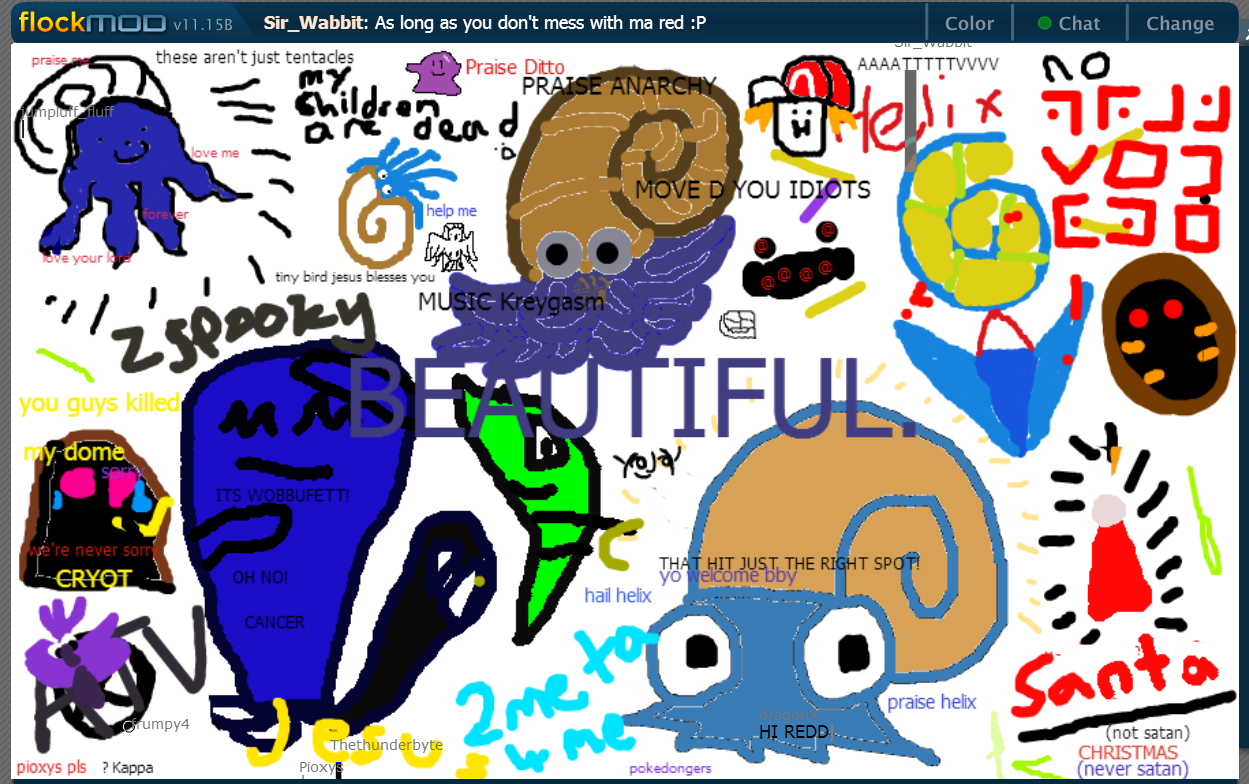 So we made a Draw Room... Part 3: PRAISE HELIX (Generation 1 Edition ...