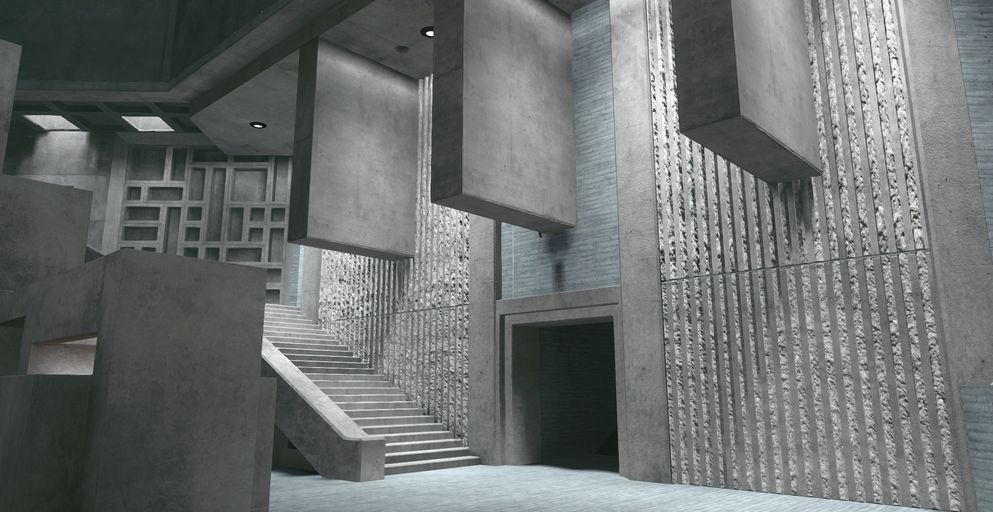 I'm working on a Halo 3 map that is directly based on Controls art ...