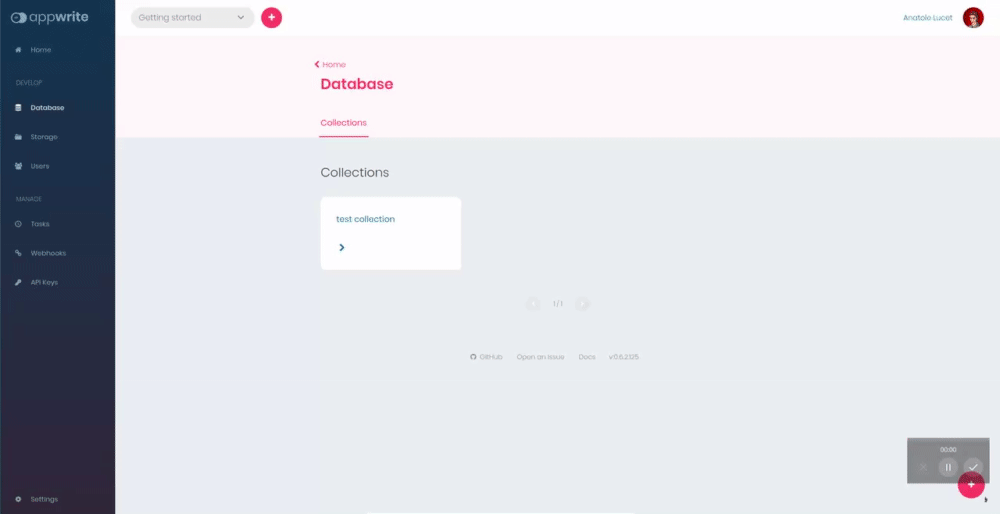 UI improvement · Issue #373 · appwrite/appwrite · GitHub