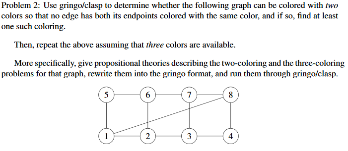 Solved colors so that no edge has both its endpoints colored | Chegg.com