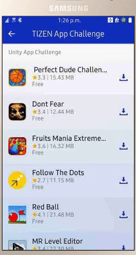 Samsung TIZEN App Challenge Made with Unity - Page 6 - News & General ...