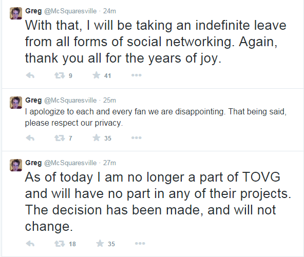 Greg Wilmot has left That One Video Gamer/The Completionist | NeoGAF