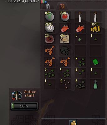 Protip: You can make the melee interface super tiny to give yourself a ...