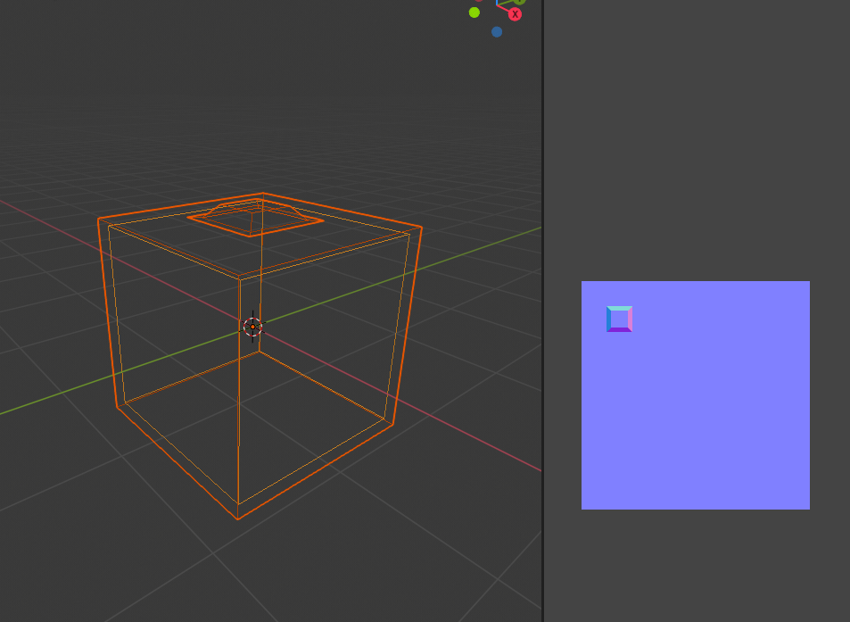 texture baking - How to bake floating geometry to normal map? - Blender ...