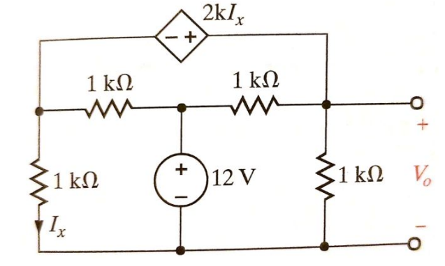 Solved 2kI +12V | Chegg.com