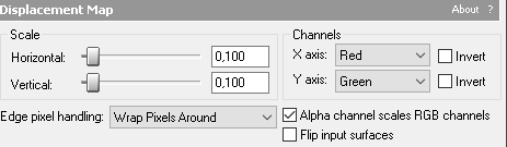 How to apply Displacement Map via Compositing on a specifically chosen ...