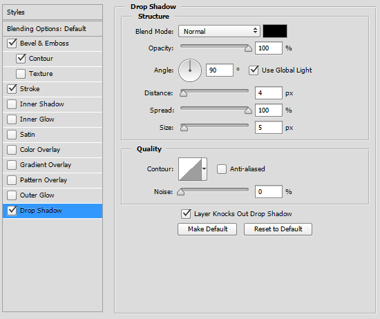 Simple Font Style [Photoshop Tutorial]
