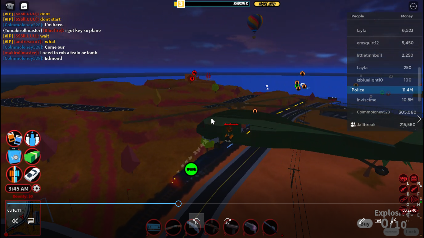 Make the Passenger train come at night and the cargo plane in the ...